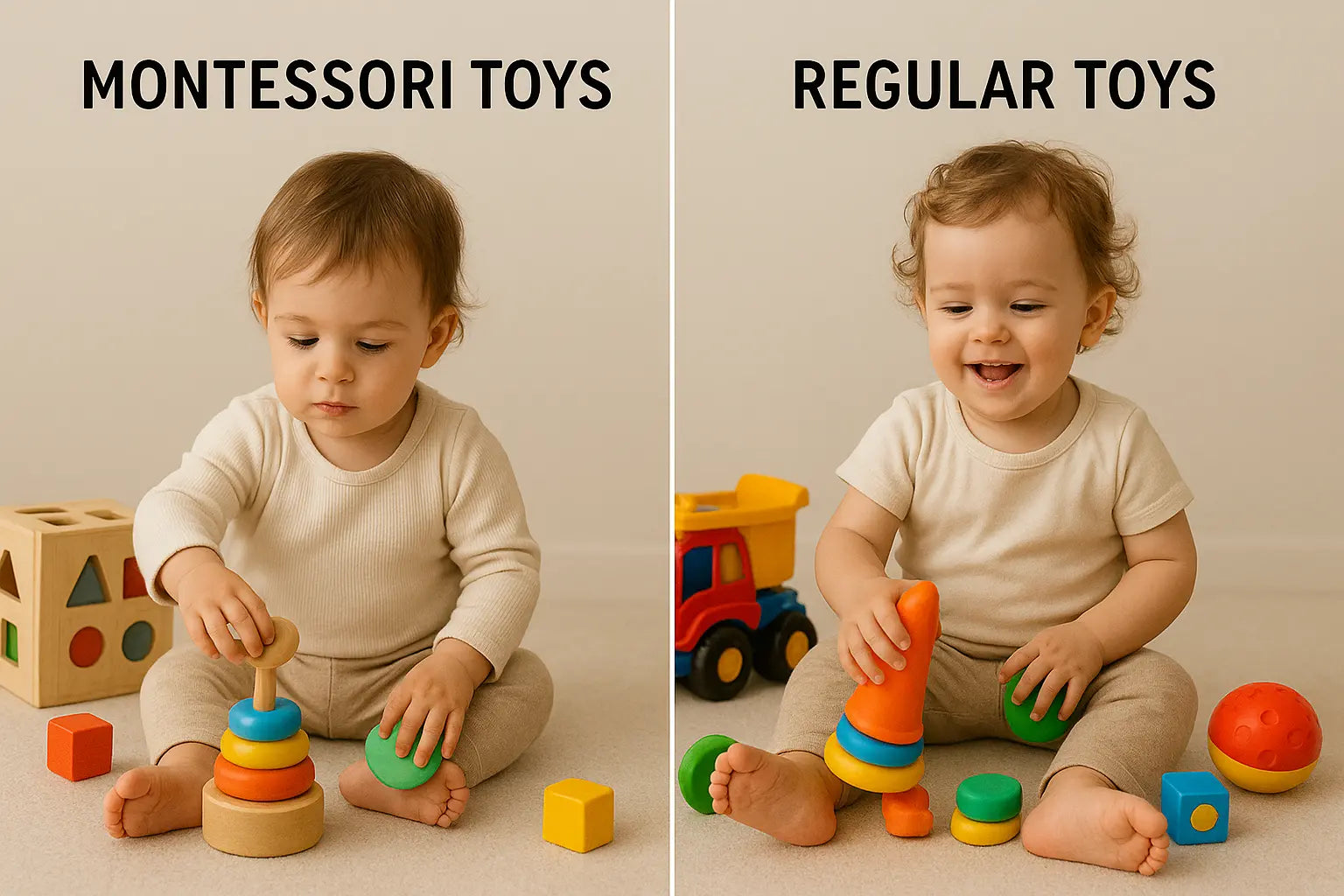 Montessori Toys vs. Regular Toys: What’s Best for Your Child’s – GiGeeGaGaa